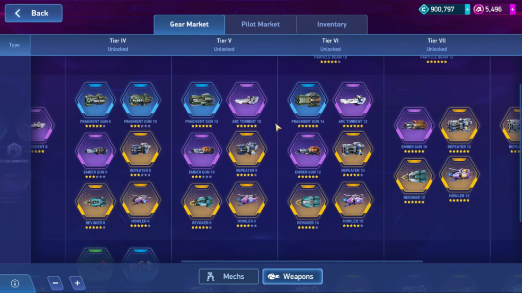 Mech Arena – F2P Gear Hub Guide | BlueStacks