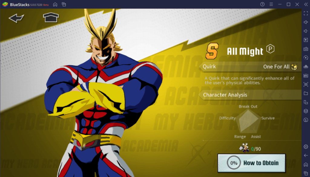 لعبة My Hero Academia: The Strongest Hero – دليل المبتدئين | BlueStacks