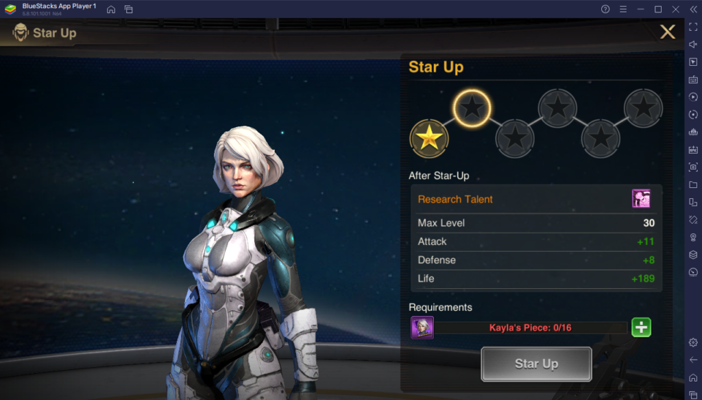 How to Upgrade Heroes and Mechas in Marsaction: Infinite Ambition ...