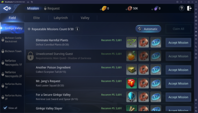 MIR4 Tips and Tricks to Level Up Fast and Progress Quickly | BlueStacks