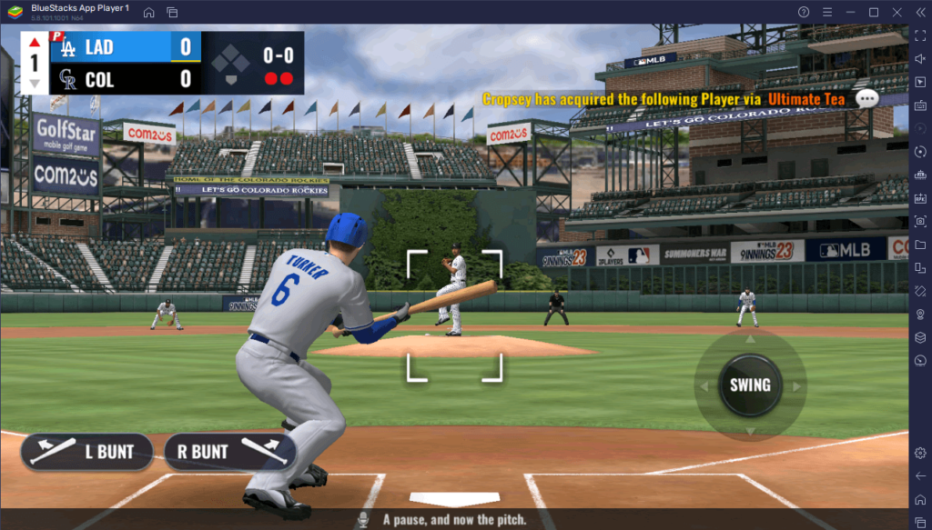 Wie man Baseball spielt: Der BlueStacks Guide für Anfänger zu MLB 9 Innings 23