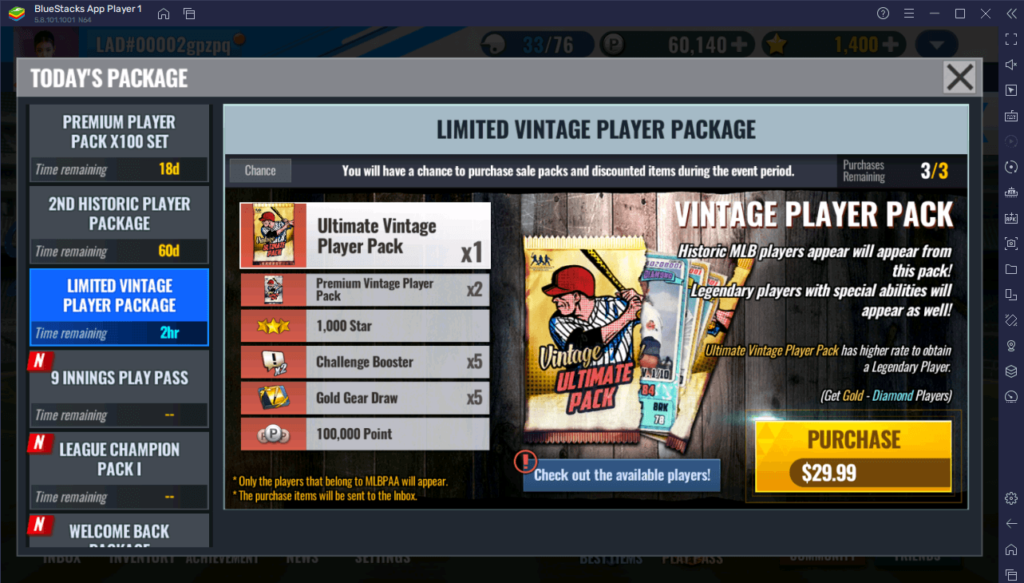 MLB 9 Innings 23 Spieler Guide: Alles, was du über Spieler wissen musst | BlueStacks