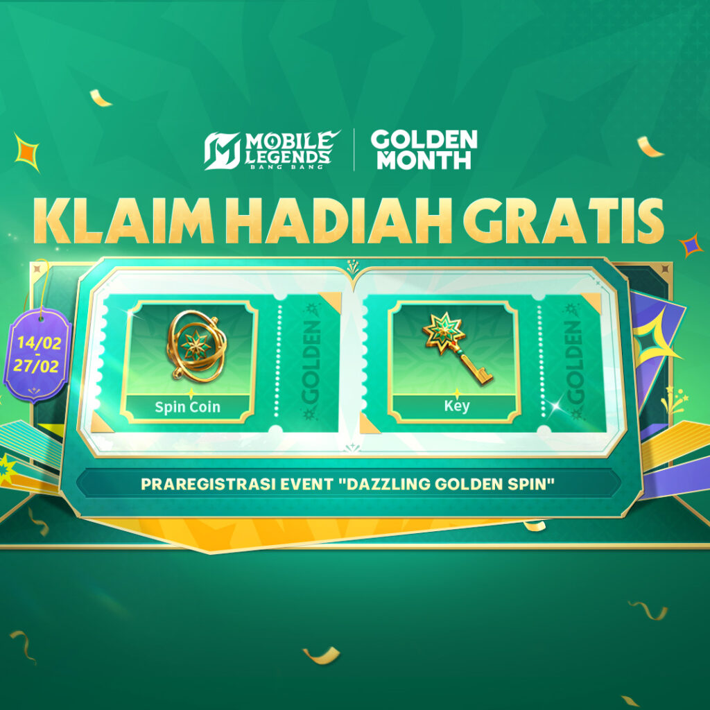 Mobile Legends: Bang bang Golden Month: Rayakan Festival Giveaway ...