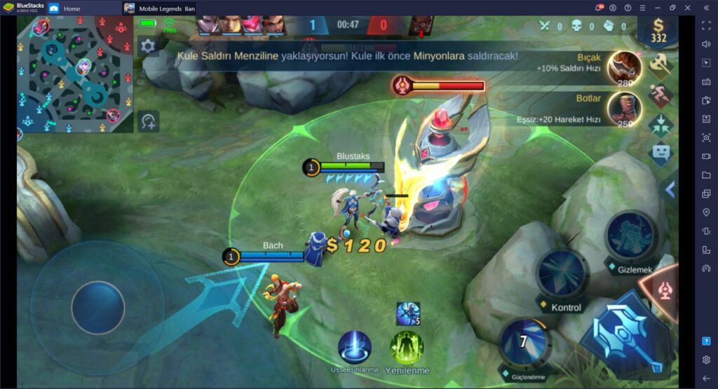 BlueStacks ile Mobile Legends: Bang Bang Oynama Rehberi