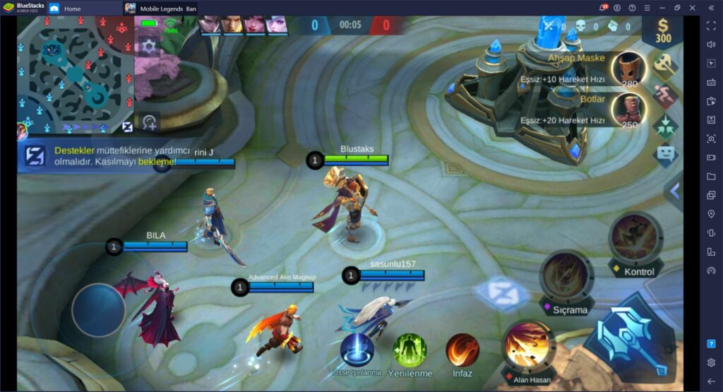Mobile Legends Bang Bang Destek Rolü Rehberi | BlueStacks