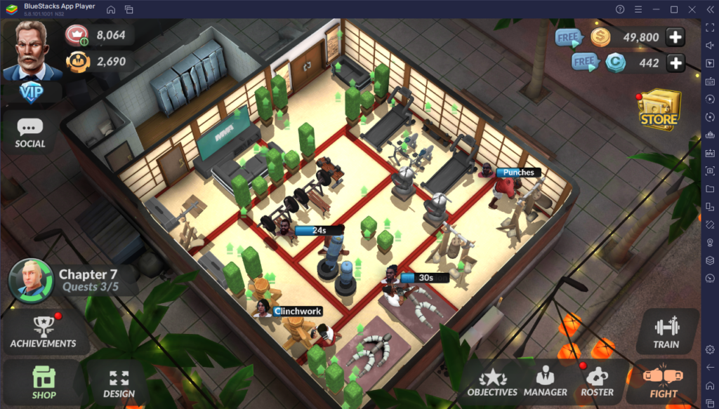 How to Train Fighters in MMA Manager 2: Ultimate Fight | BlueStacks