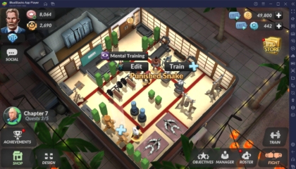 How to Train Fighters in MMA Manager 2: Ultimate Fight | BlueStacks