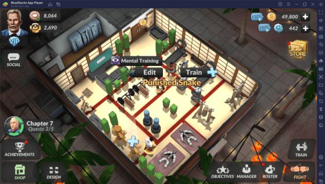 How to Train Fighters in MMA Manager 2: Ultimate Fight | BlueStacks