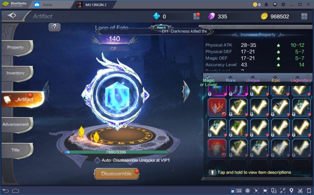 MU Origin 2: How to Increase Your Character's CP | BlueStacks