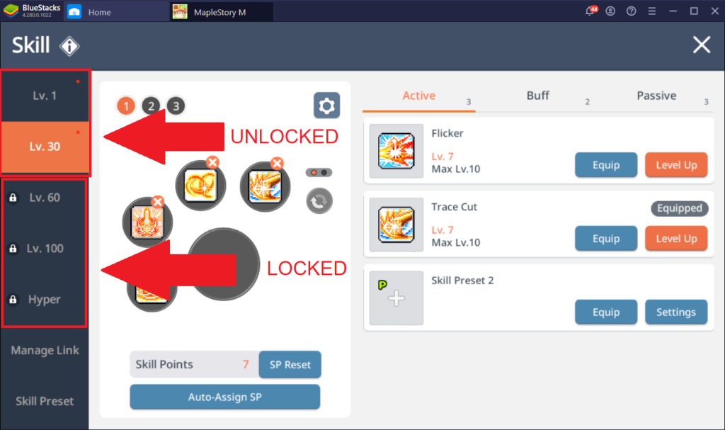 Upgrading Your Character in MapleStory M | BlueStacks