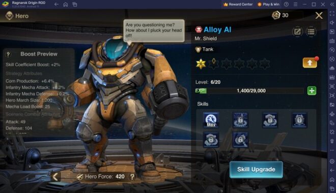 Marsaction 2: Space Homestead – Tier List for the Best Heroes | BlueStacks