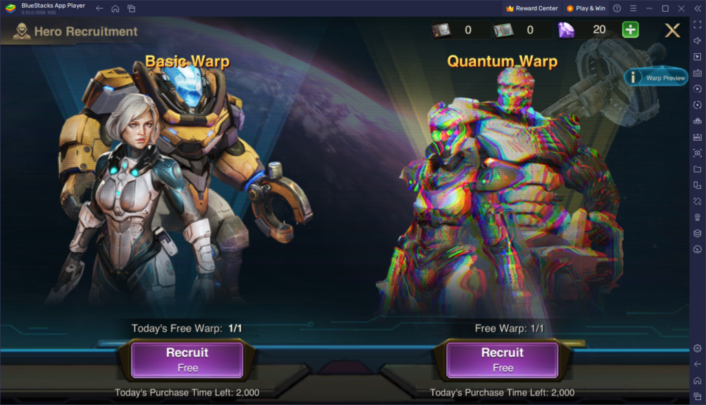 Marsaction: Infinite Ambition Reroll Guide - Unlock the Best Heroes ...