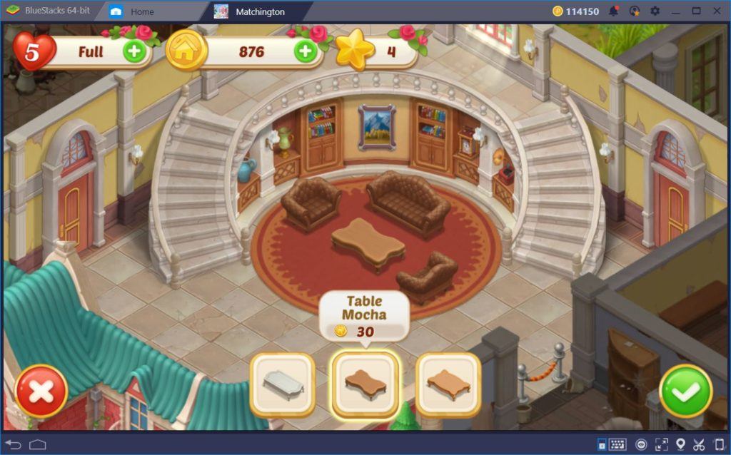 Matchington Mansion—Candy Crush Meets Building Sim | BlueStacks