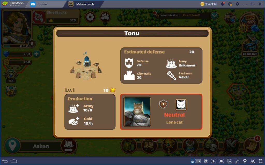 Million Lords on BlueStacks: Mobile Strategy, Abridged | BlueStac