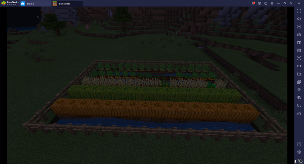 How to Build a Vegetable and Fruit Farm in Minecraft | BlueStacks