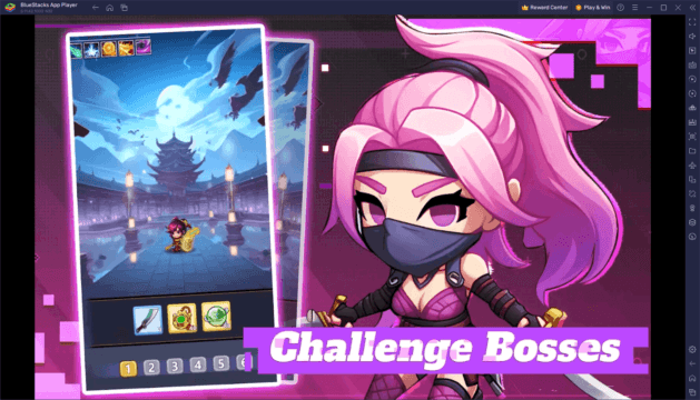 Mini Heroes: 영웅 키우기 블루스택으로 PC에서 플레이 | BlueStacks