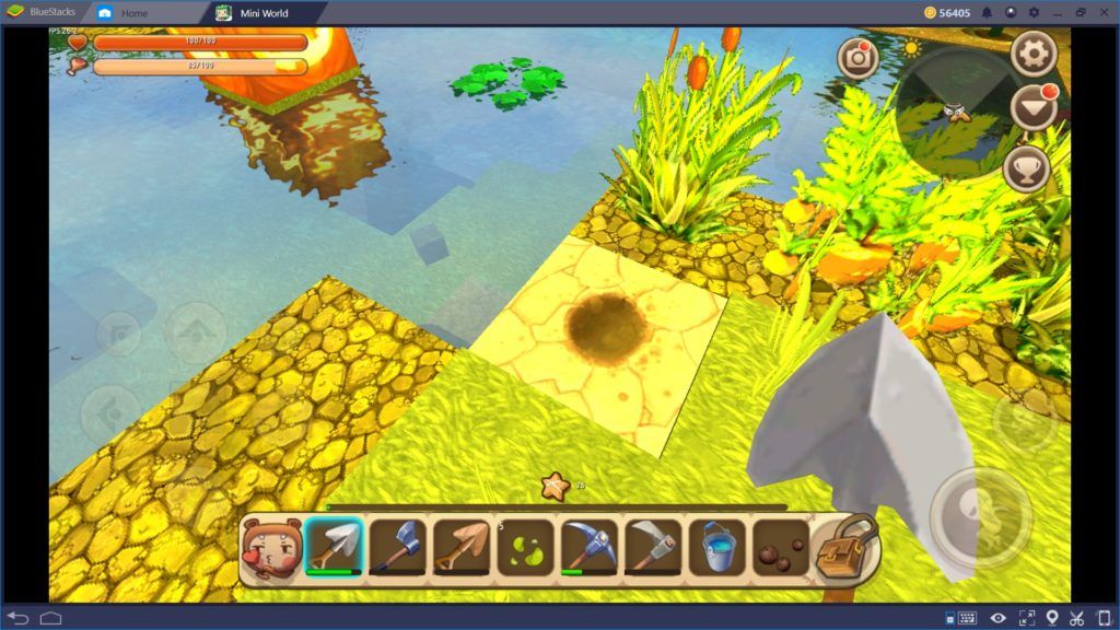 Come costruire un’ottima fattoria in Mini World: Block Art | BlueStacks 4