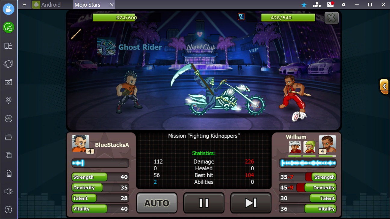 Mojo Stars – fight for the band & become legendary superstar