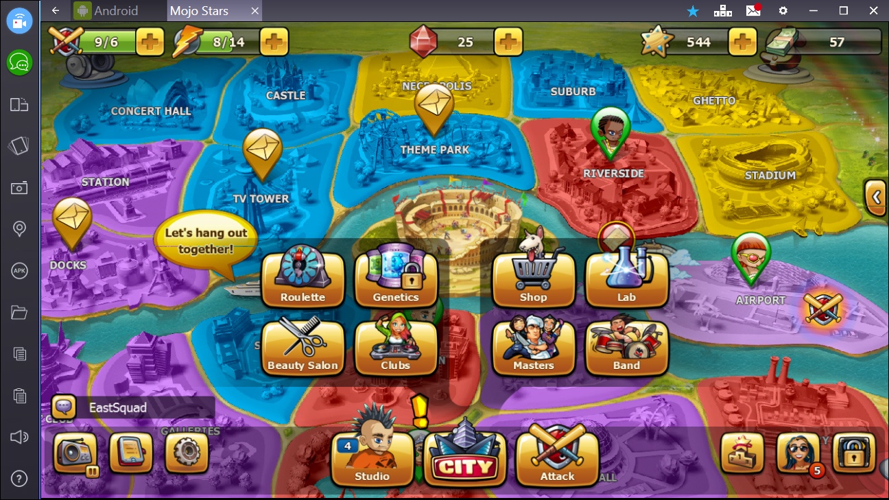 Mojo Stars – fight for the band & become legendary superstar