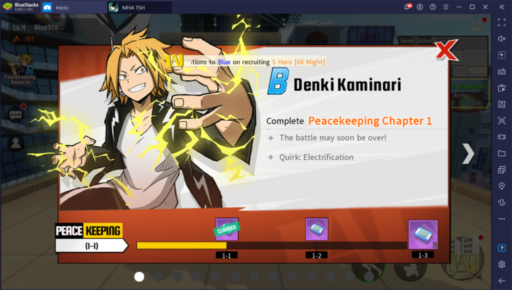 Cómo Instalar My Hero Academia: The Strongest Hero en PC con BlueStacks