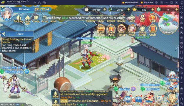 Mythic Samkok- Tips and Tricks to Progress Faster | BlueStacks