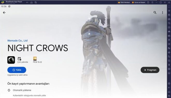 BlueStacks ile PC’de Night Crows Nasıl Oynanır