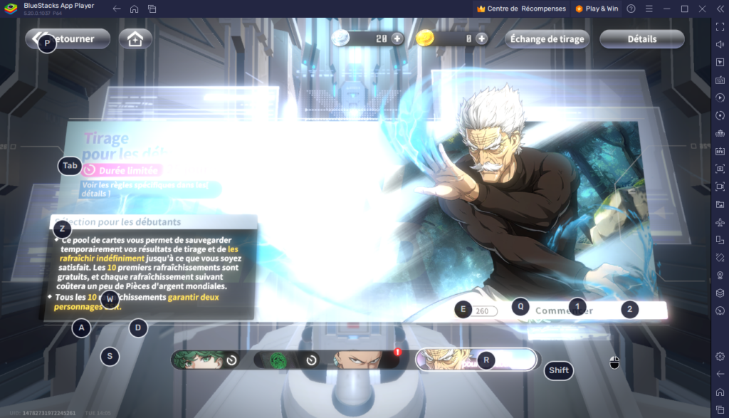 Le Guide du Gacha pour ONE PUNCH MAN: WORLD – Présentation des Taux ...