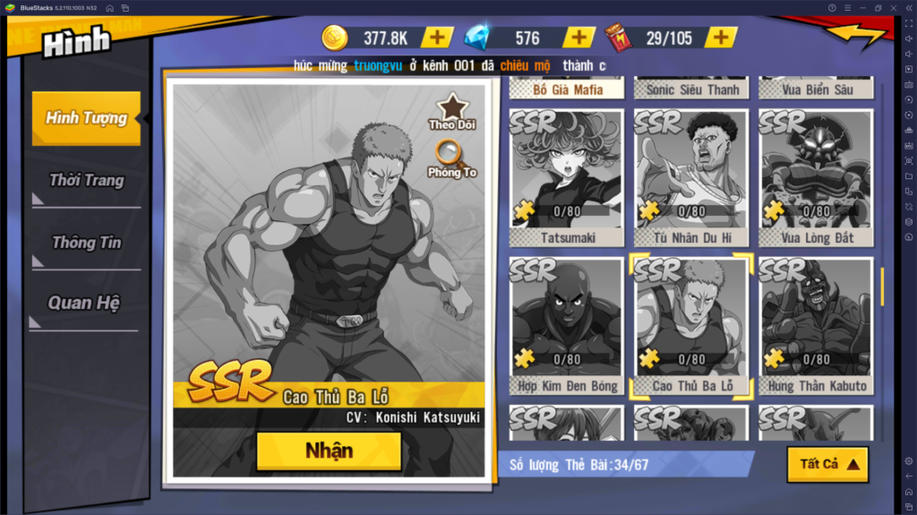 Các nhân vật mạnh nhất nên chiêu mộ trong One Punch Man: The Strongest | BlueStacks