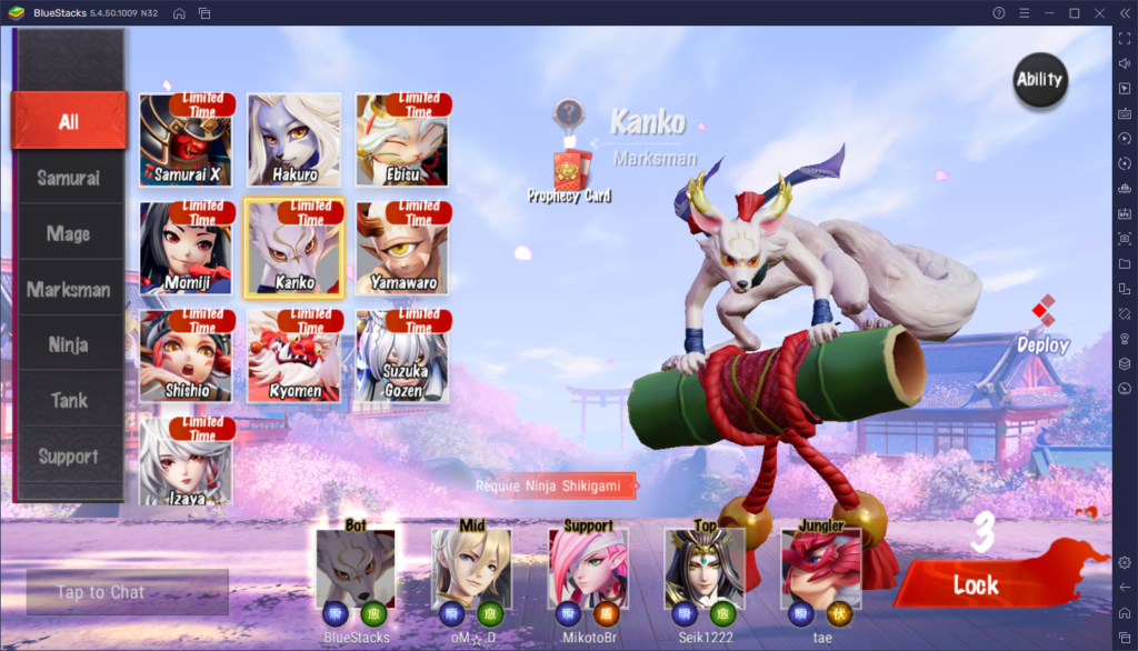 Onmyoji Arena on PC - Combat Tips and Tricks for Winning Teamfights and ...