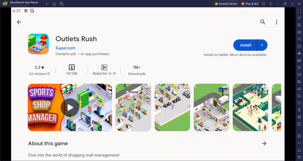 How to Play Outlets Rush on PC With BlueStacks