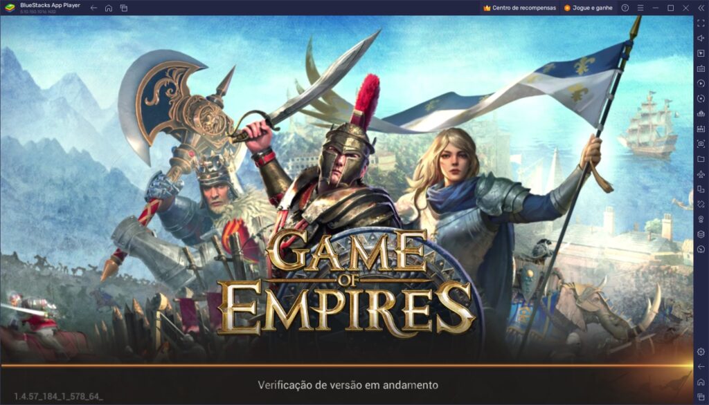 Como jogar Game of Empires: Warring Realms no seu PC com o BlueStacks