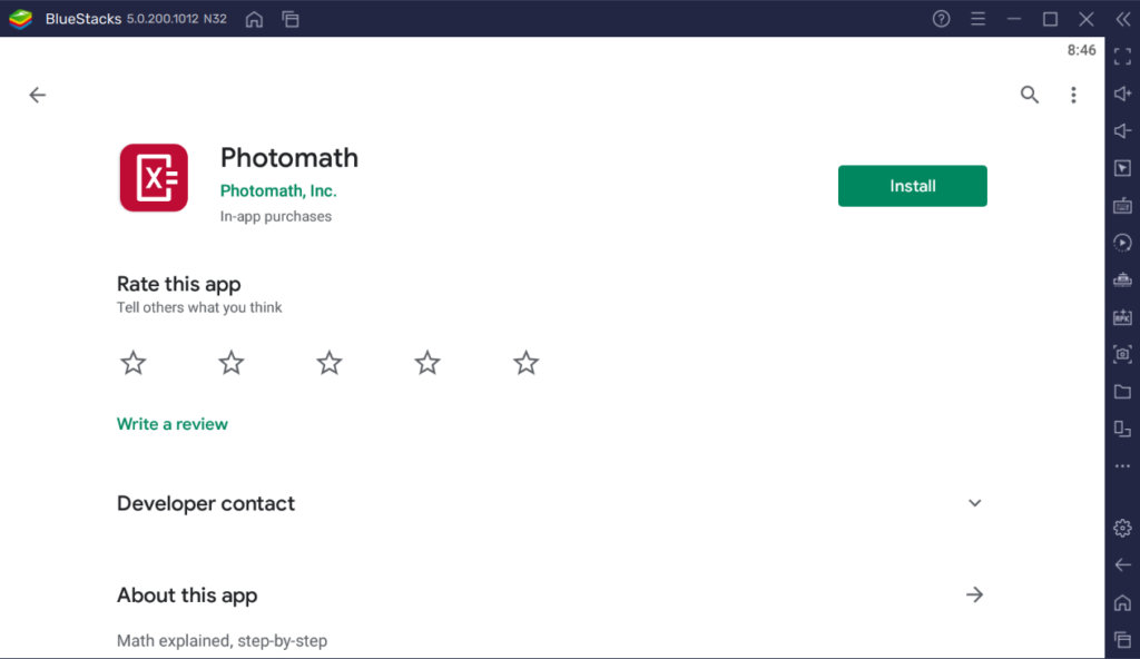 How to Install Photomath on Your PC or Mac with BlueStacks