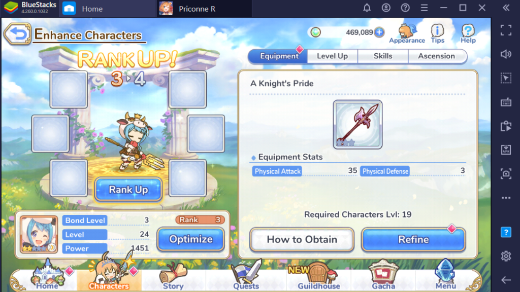 Cara Upgrade Karakter di Princess Connect! Re: Dive | BlueStacks