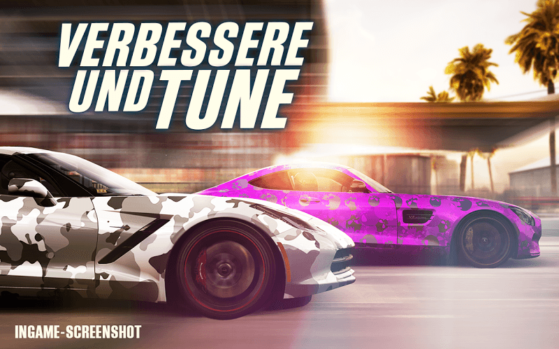 Spiele CSR Racing 2 auf PC mit BlueStacks