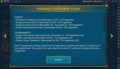 RAID: Shadow Legends - Hoskarul Fragment Fusion Event Leitfaden ...
