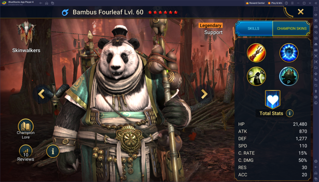 RAID: Shadow Legends - Bambus Fusion Event for a Legendary Skinwalker ...