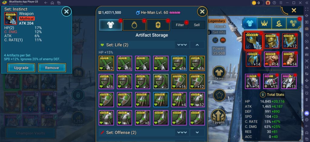 RAID: Shadow Legends Gearing Guide for Maximum Efficiency | BlueStacks