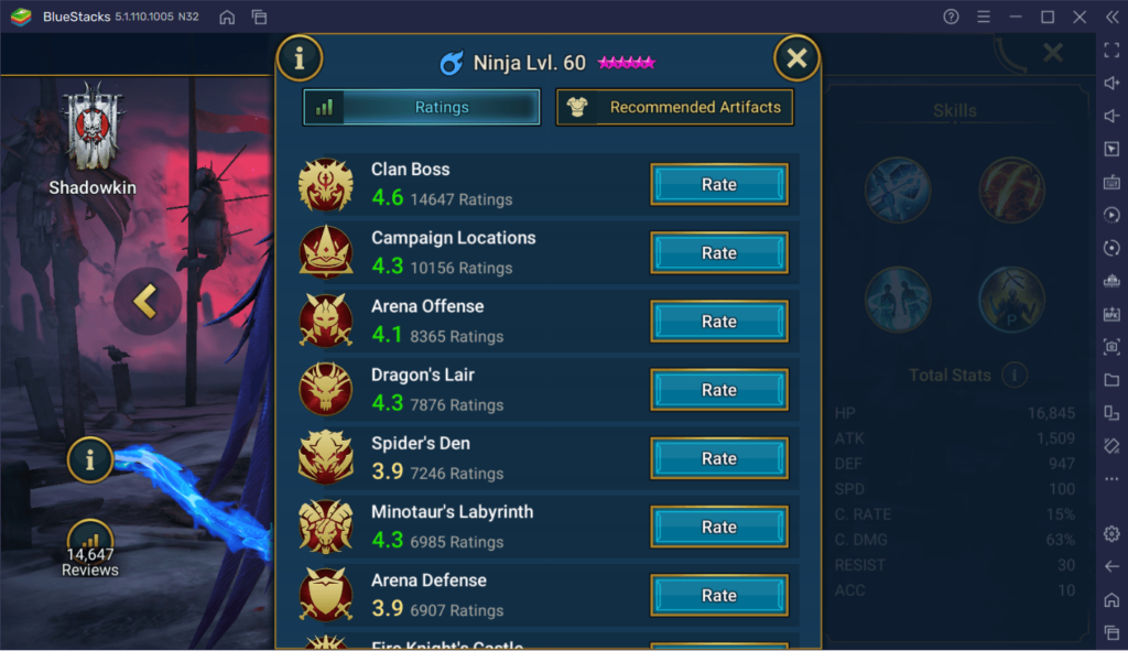 RAID: Shadow Legends - Le Guide du Champion Ninja | BlueStacks