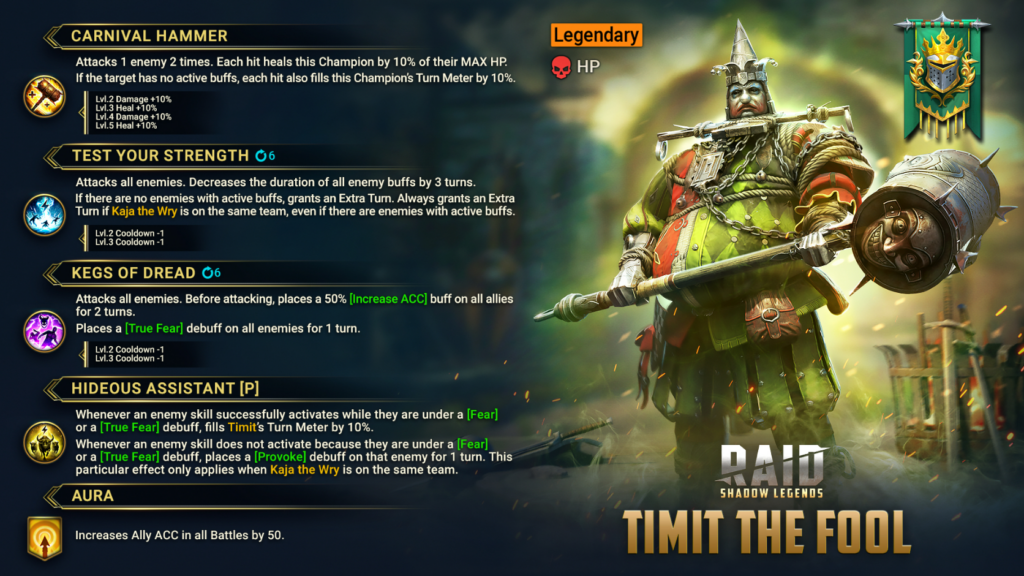 Unleash the Power: Timit the Fool Joins RAID: Shadow Legends | BlueStacks