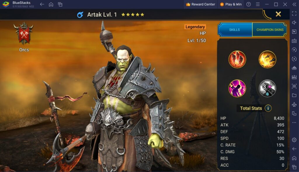 Free Legendary Champion Artak Event is Live in RAID: Shadow Legends ...