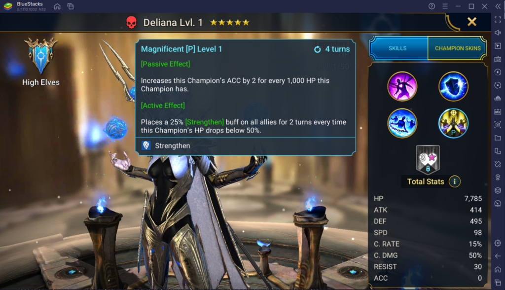 Grab the Free Legendary Champion Deliana in Deliana Chase Event for ...