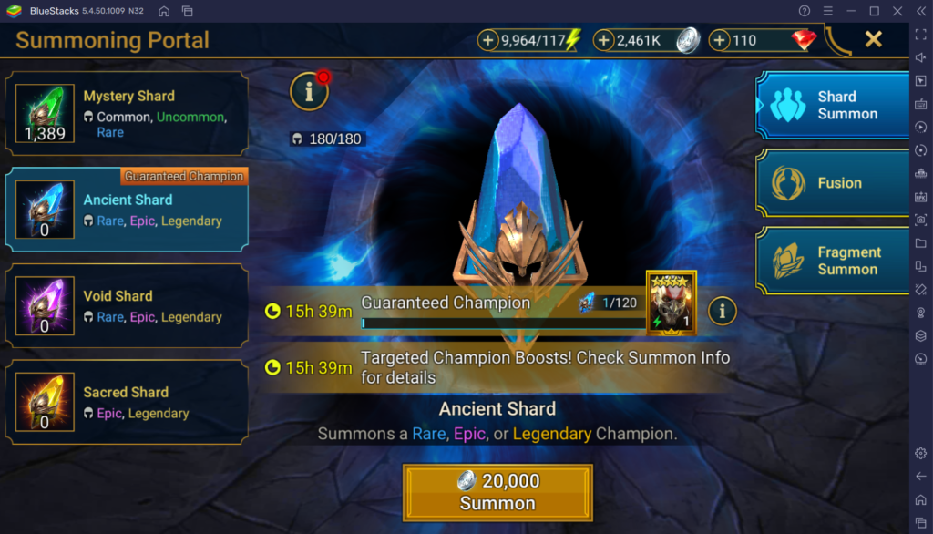 RAID: Shadow Legends – Guaranteed Genzin Summoning Event and 10X Summoning Event | BlueStacks