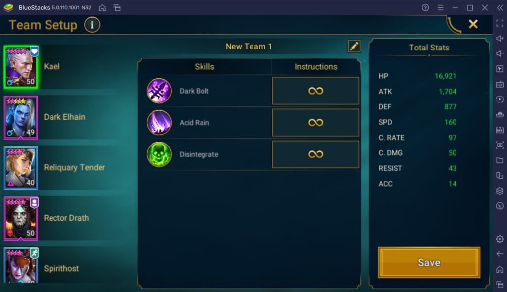 RAID: Shadow Legends Patch 4.30 - Saved Teams, Skill AI Management ...