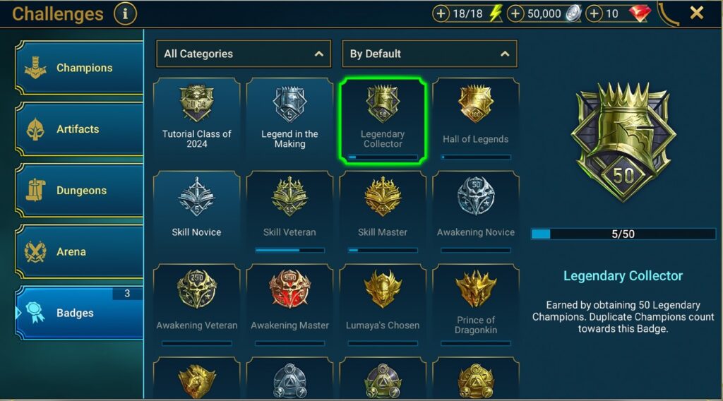 RAID: Shadow Legends – Player Profile, Badges, Champion Re-balancing ...