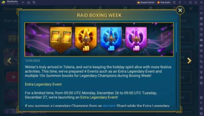 RAID: Shadow Legends – Boxing Week Features 10X Summoning Events for ...