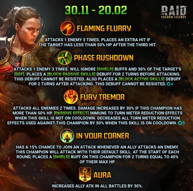 Get Your Free Legendary Champion Ronda in RAID: Shadow Legends and ...