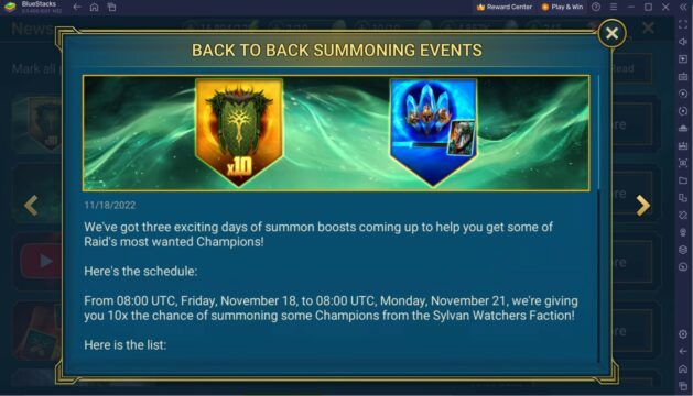 RAID: Shadow Legends – Guaranteed Staltus Dragonbane Summoning Event and 10X Summoning Event ...