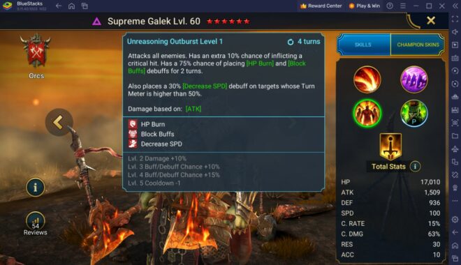 A Chance to get Supreme Galek with the new Champion Chase Tournament ...