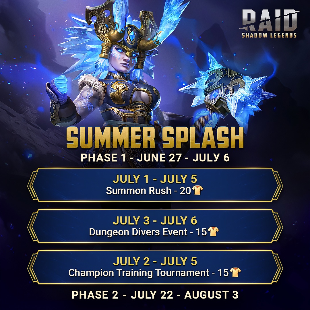 RAID: Shadow Legends - New Events and Tournaments for Trunda Champion ...