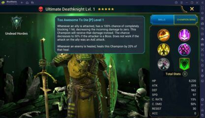 Get Your Free Legendary Champion Ultimate Deathknight RAID: Shadow Legends